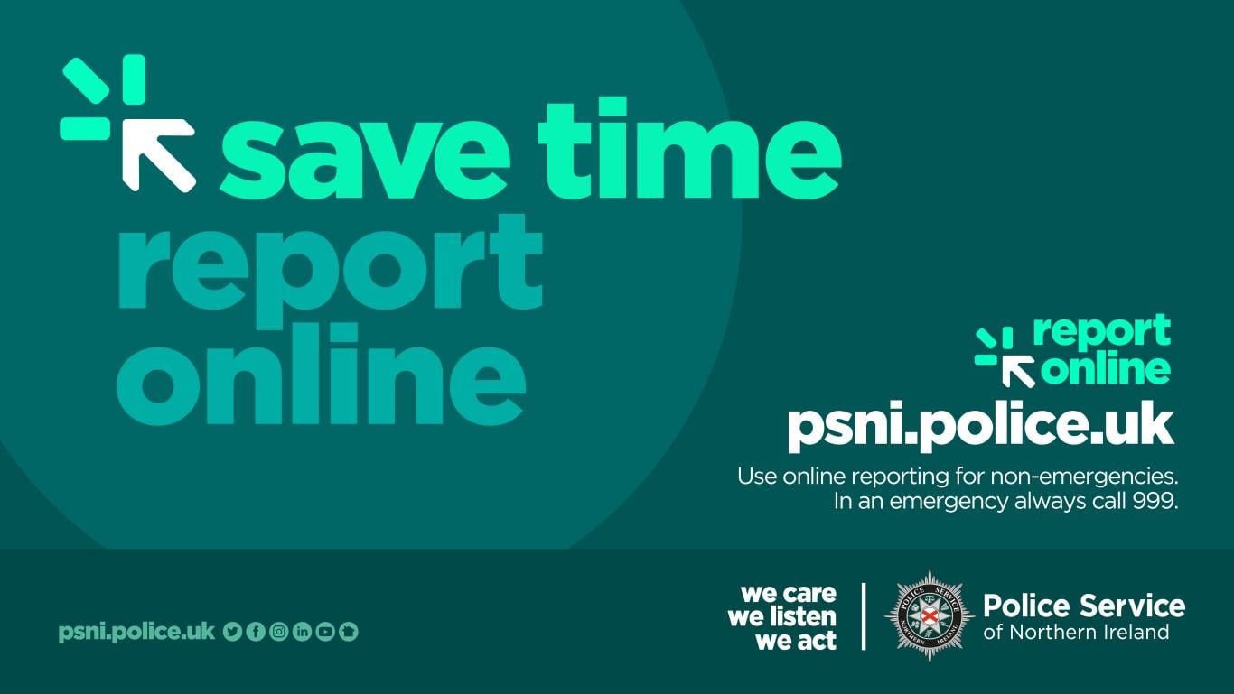 Police Service of Northern Ireland online reporting available anytime, anywhere | PSNI